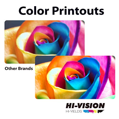 HI-VISION HI-YIELDS ® Compatible Ink Cartridge Replacement for Brother LC61 (4 Black, 4 Cyan, 4 Yellow, 4 Magenta, 16-Pack)