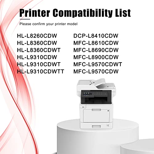 HIYOTA TN436 Toner Cartridge High Yield: Compatible 2 Pack Black TN-436 Toner Cartridge Replacement for Brother HL-L8360CDWT L8360CDW L9310CDW MFC-L9570CDW L8690CDW L8900CDW DCP-L8410CDW Printer