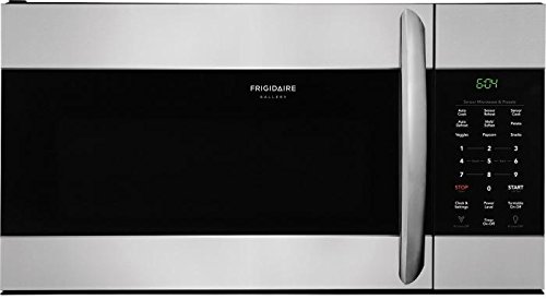 Frigidaire 4 Piece Kitchen Appliance Package with FGTR1837TF 30 Top Freezer Refrigerator FGGF3036TF 30 Gas Range FGMV176NTF 30 Over the Range Microwave and FGID2476SF 24 Built In Fully Integrated Dishwasher in Stainless Steel