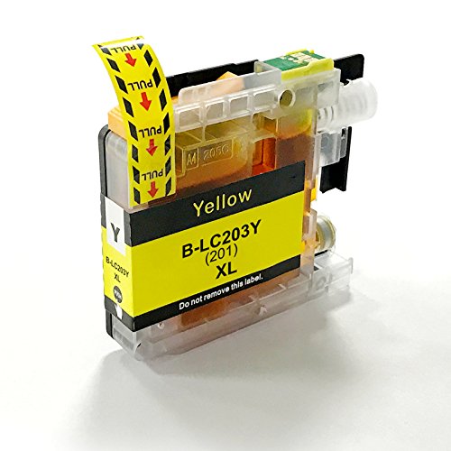 10 Pack TOINKJET Compatible Replacement for Brother LC203 LC 203 XL LC201 Ink Cartridges for MFC-J460 MFC-J480DW MFC-J485DW MFC-J680DW MFC-J885DW J880DW MFC J5520DW J5620DW J5720DW J4420DW