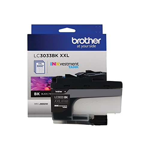 BrotherĀ® LC3033 Super-High-Yield Black Ink Cartridge, LC3033BKS