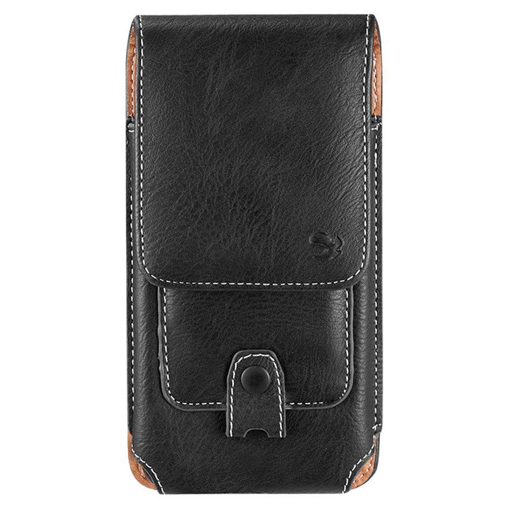 Smartphone Belt Holster Bag for iPhone 16 Pro, 16 Plus, 15 Plus, 16, 15 Pro Max, 15, 14 Pro, 14 Plus, 14 Pro Max, 13 Pro Max