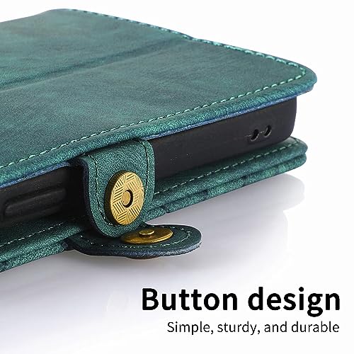 YBROY Case for Motorola ThinkPhone, Magnetic Flip Leather Premium Wallet Phone Case, with Card Slot and Folding Stand, Case Cover for Motorola ThinkPhone.(Black)