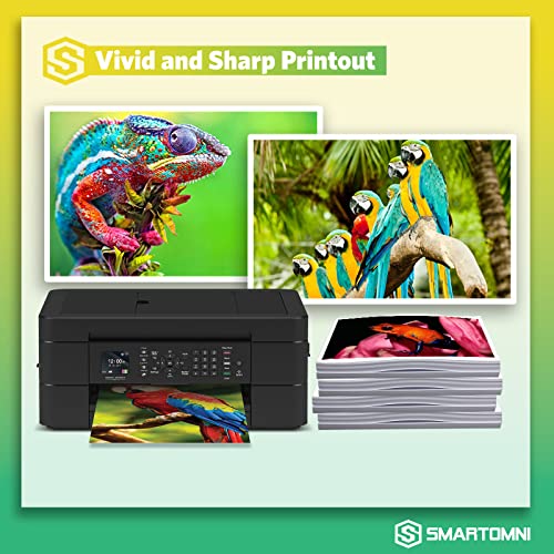 S SMARTOMNI LC3013 LC3011 Compatible Ink Cartridge Replacement for Brother LC 3013 LC 3011 Ink Cartridge for Brother MFC-J497DW MFC-J690DW MFC-J895DW MFC-J491DW Color 5-Pack Set (2KCMY)
