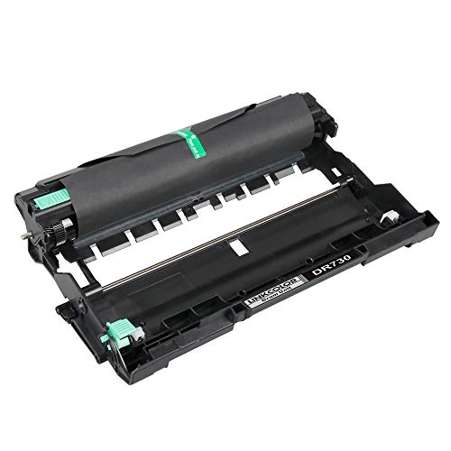 Linkcolor Compatible DR760 DR730 Drum Unit Replacement for Brother DR-730 DR-760 Drum Unit for Brother HL-L2370DW HL-L2350DW HL-L2390DW HL-L2395DW HL-L2370DWXL Printer, Black 2-Pack