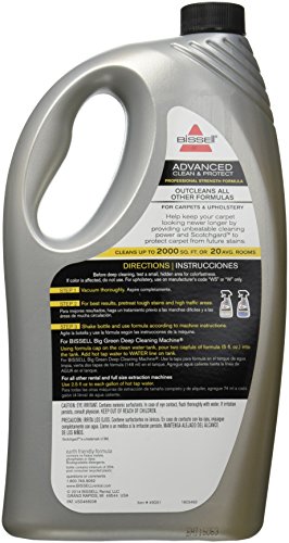 Bissell BigGreen Commercial 49G5-1 Carpet Cleaner, Advanced Formula, Triple Action Cleaning, 52 oz.