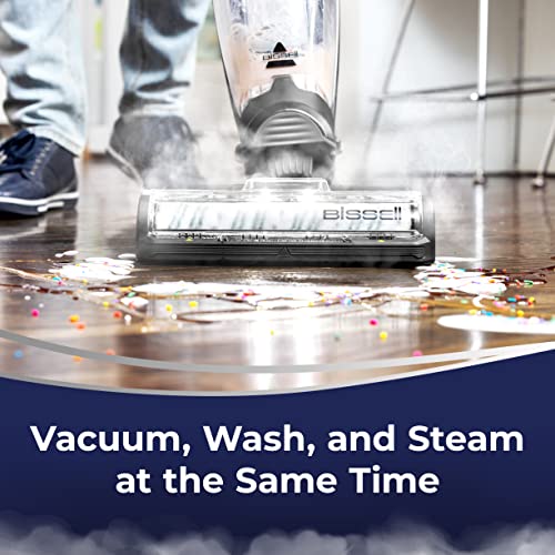 BISSELL® CrossWave® HydroSteam™ Wet Dry Vac, Multi-Purpose Vacuum, Wash, and Steam, Sanitize Formula Included, 35151