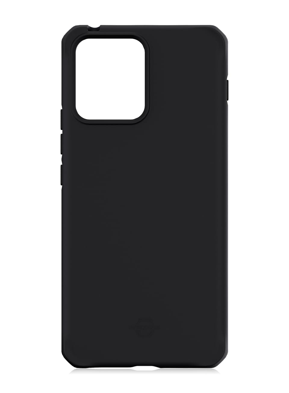 ITSKINS Spectrum Solid Protective Phone Case Compatible with Motorola ThinkPhone, Slim Hybrid Case, Anti-Slip, Heavy Duty Shockproof Cover, Military Phone Case | Black
