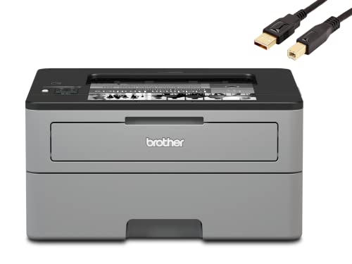 Brother Compact Monochrome Laser Printer, HL-L23 25DW, Automatic Duplex (2-Sided) Printing, Wireless Networking, Durlyfish