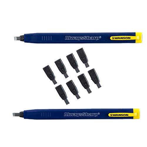 Swanson Tool Co SVGL25M1/CP216 Value Pack featuring a 25 Foot Gripline Tape Measure and 2 Mechanical Pencils with Black Graphite Replacement Tips