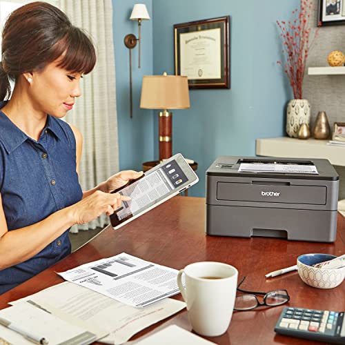 Brother Compact Monochrome Laser Printer, HL-L23 25DW, Automatic Duplex (2-Sided) Printing, Wireless Networking, Durlyfish