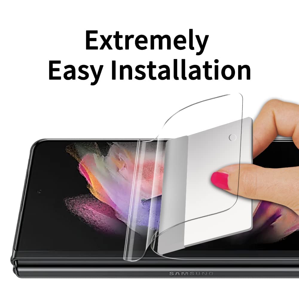 [2SET 6PCS] (2 Self Healing(clear) TPU film + 2 Anti-glare(matte) TPU film + 2 Lens Protector) compatible with Motorola ThinkPhone 5G 2023 Easy to Install TPU Film screen protector Scratch Resistant