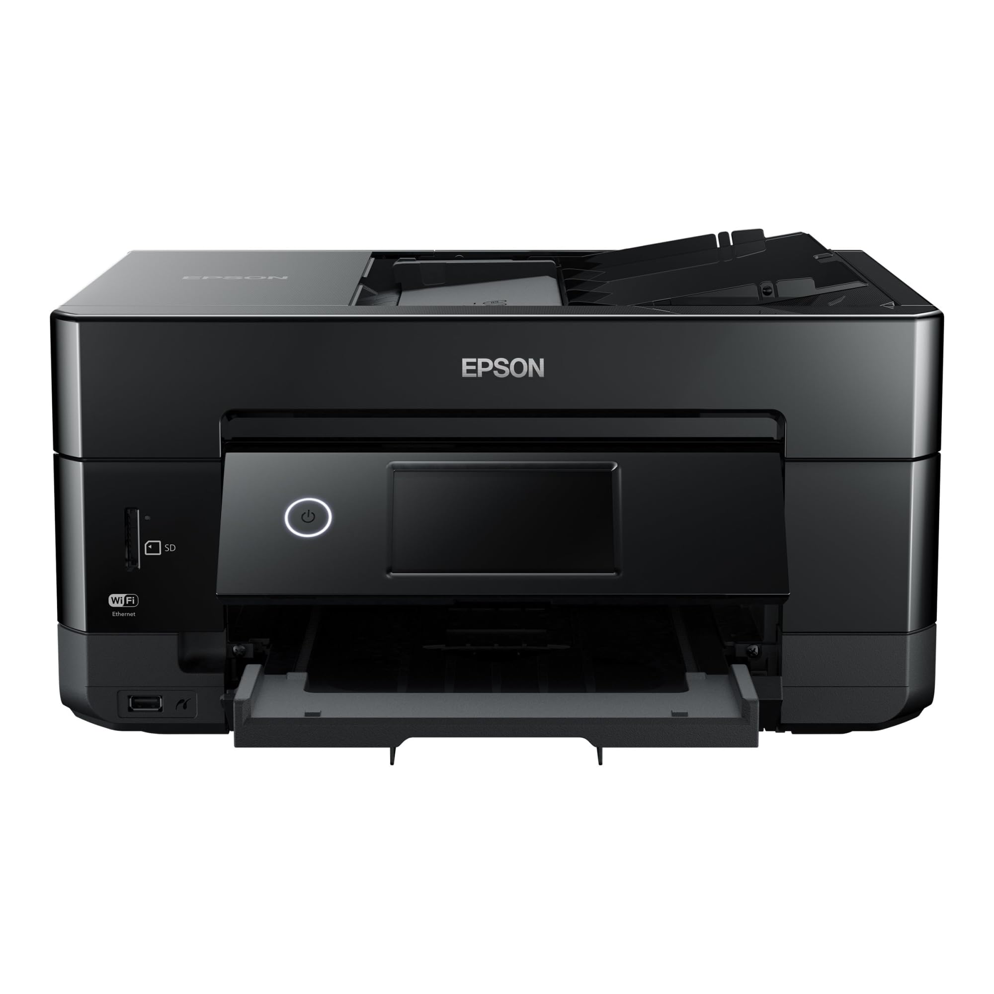 Epson Expression Premium XP-7100 Wireless Color Photo Printer with ADF, Scanner and Copier, Black