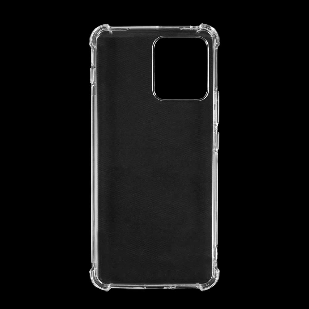 for Motorola ThinkPhone 5G Case, Soft TPU Back Cover Shockproof Silicone Bumper Anti-Fingerprints Full-Body Protective Case Cover for ThinkPhone by Motorola (6.60 Inch) (Transparent)
