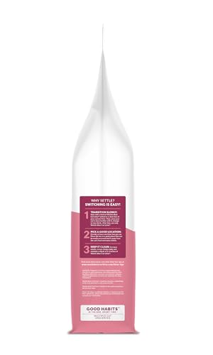 WORLD'S BEST CAT LITTER Good Habits Cat Attract Litter | Natural Plant-Based Attractant | Multicat Flushable Corn Litter | Unscented Odor Control | Low Tracking & Lightweight | Made in USA 8lb Bag
