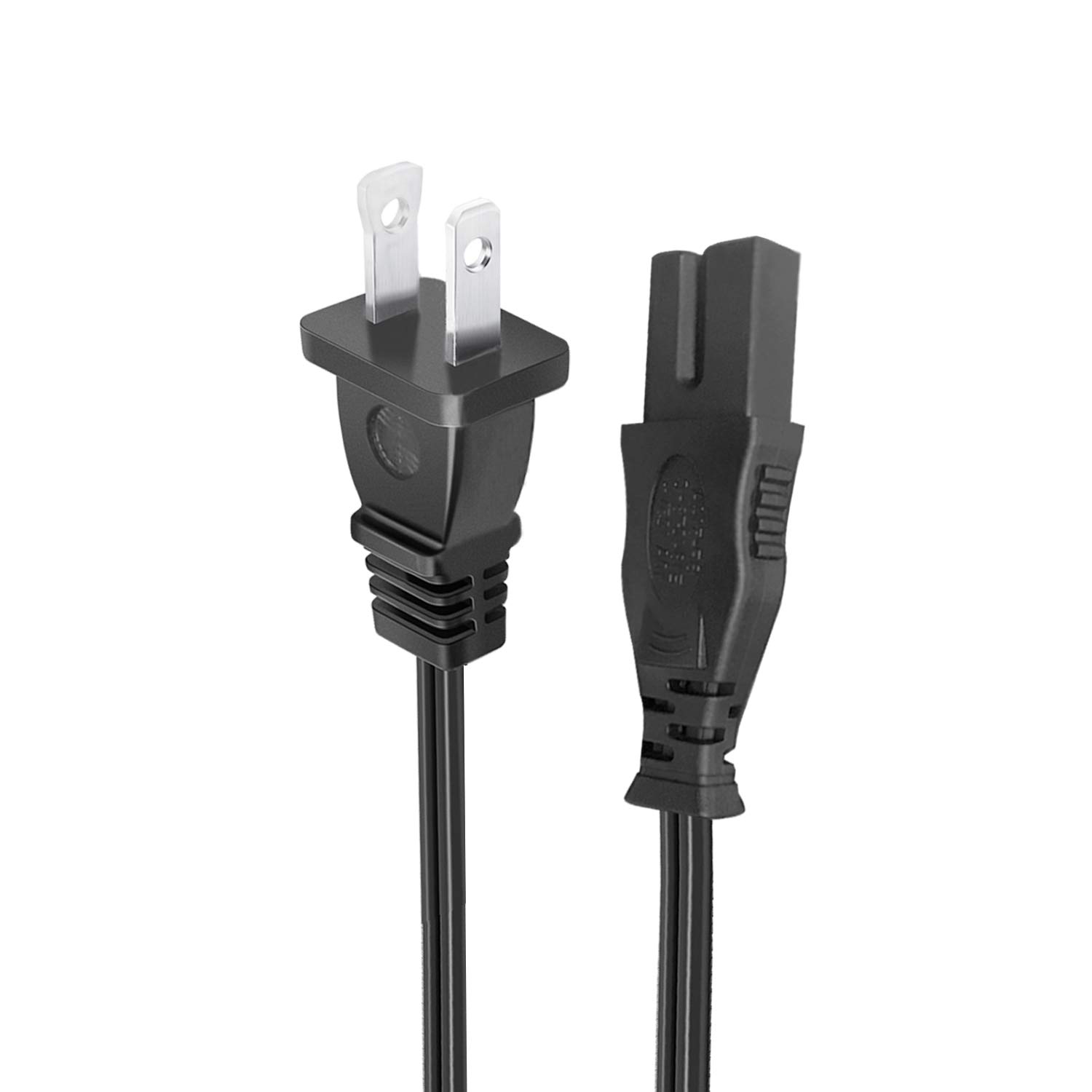 8.2ft Power Cord for Bose Acoustimass 10 Series IV III Home Theater System 300 Bass Module 321 Subwoofer AC 2 Prong Polarized Power Cord Cable Replacement