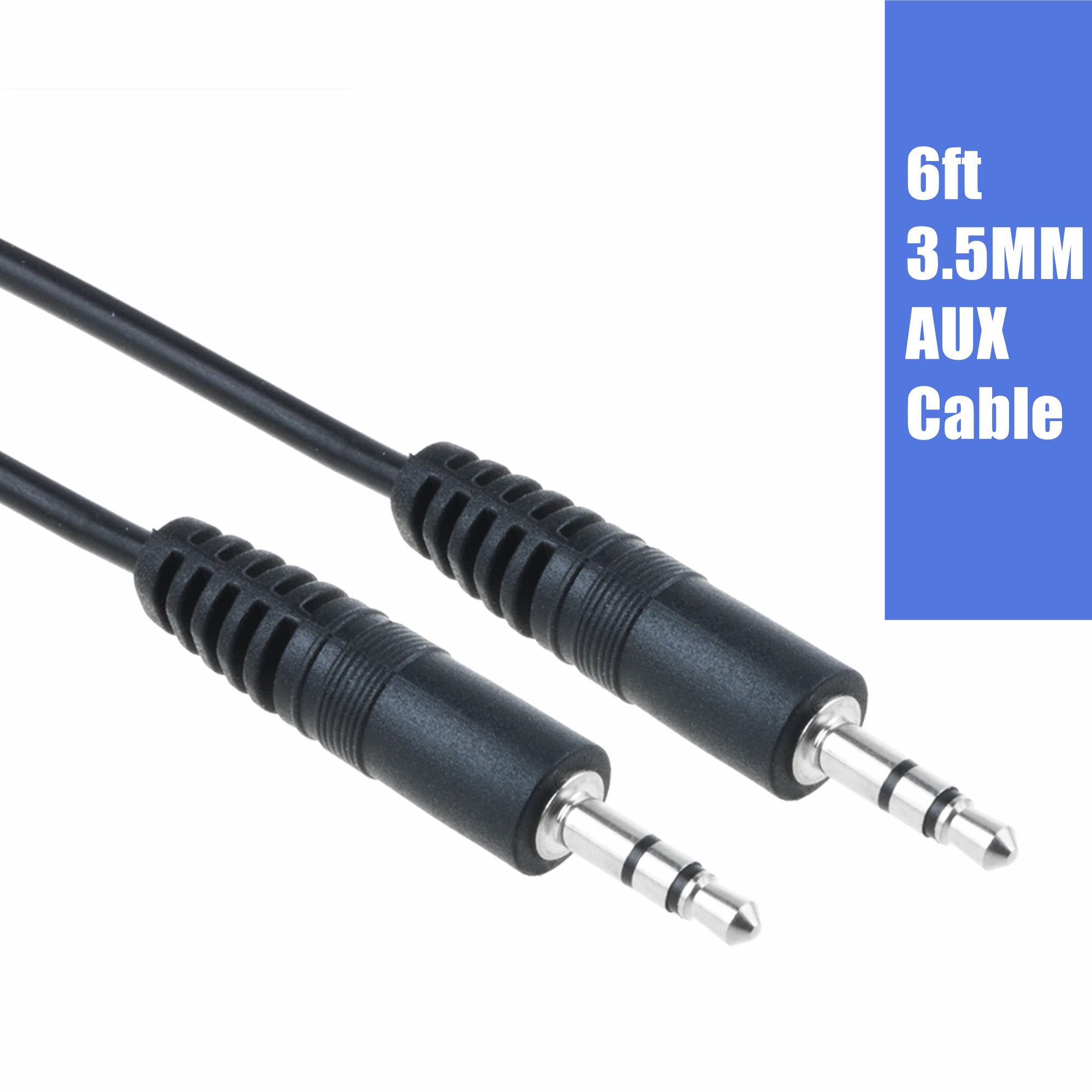 CJP-Geek 6ft Black Premium 3.5mm Audio Cable Replacement for Bose Wave Radio AWR131 AWRCC1 AWR1B2 Music System II III 4