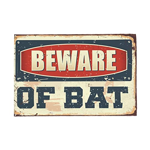 Flags to Hang in Your Room Beware of Bat Flag Grill Gifts for Dad Flags for Boys Room (Size : 152X244CM)