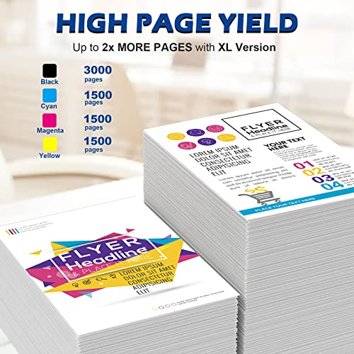 DOUBLE D Compatible Ink Cartridge Replacement for Brother LC3019 LC3019 XXL Super High Yield, Work on Brother MFC-J6930DW MFC-J6530DW MFC-J5330DW MFC-J6730DW (2 Black 1 Cyan 1 Magenta 1 Yellow, 5Pack)
