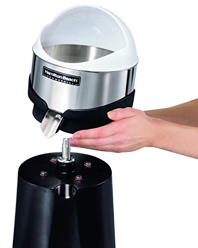 Hamilton Beach Commercial HCJ967 High Output Electric Citrus Juicer, Brushless Motor, NSF Approved