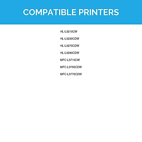 LD Products Compatible Replacement for Brother TN227 Toner Cartridge TN-227 TN227BK TN-227BK High Yield (Black, Single-Pack) for use in HL 3070CW HL-L3210CW HL-L3230CDW HL-L3270CDW HL-L3290C Printers