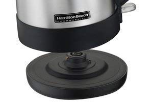 Hamilton Beach Commercial HKE110 1 Liter Hot Water Tea Kettle, Hospitality Rated, Stainless Steel…