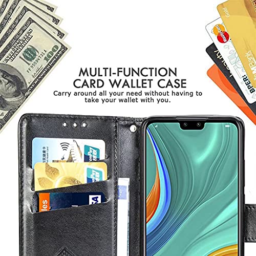 YBROY Case for Motorola ThinkPhone, Magnetic Flip Leather Premium Wallet Phone Case, with Card Slot and Folding Stand, Case Cover for Motorola ThinkPhone.(Pink)