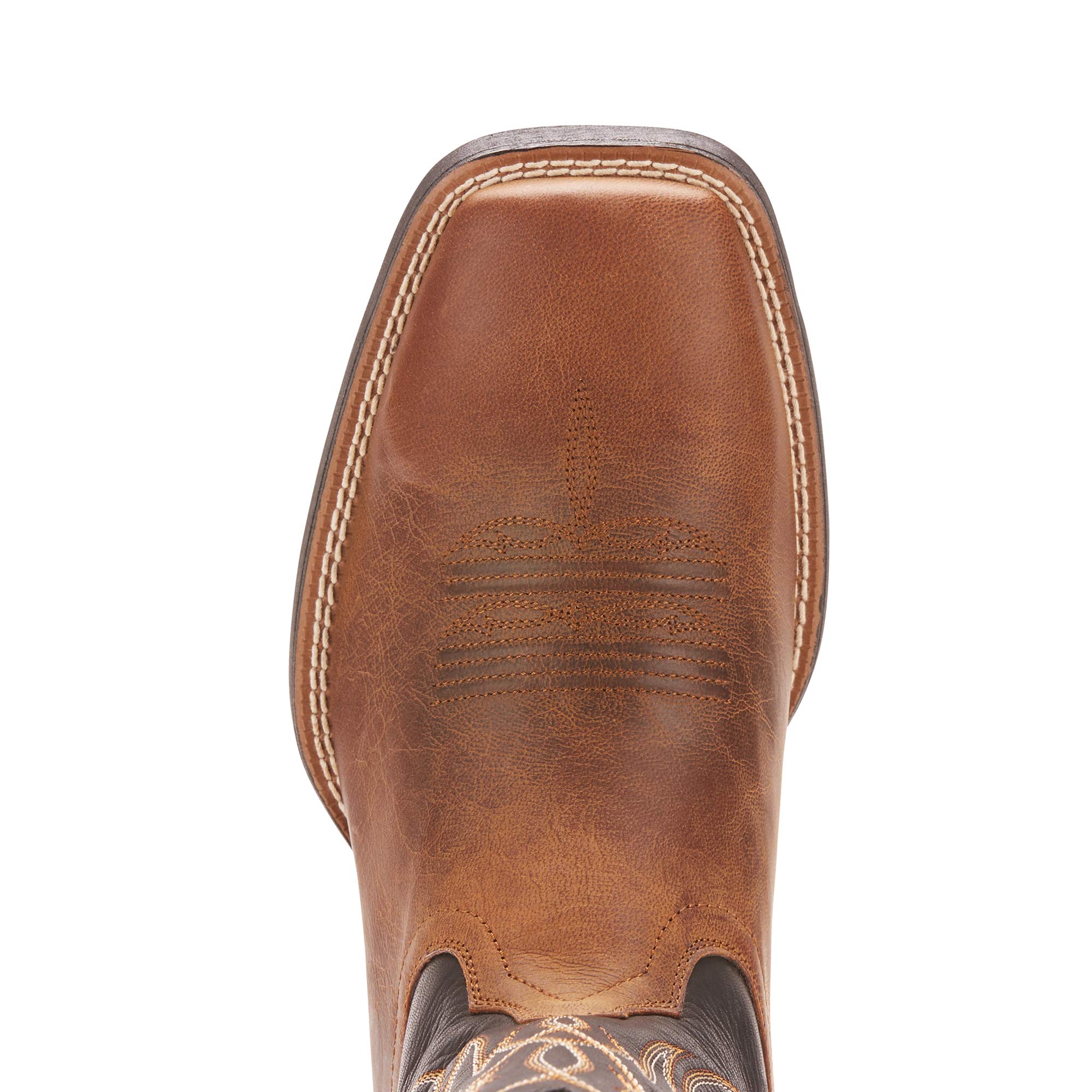ARIAT Mens Sport Rustler Western Boot Brute Brown/Tack Room Black 13 Wide