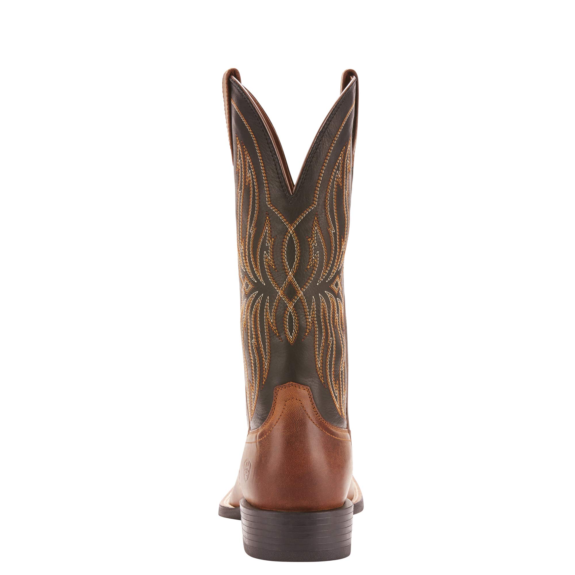 ARIAT Mens Sport Rustler Western Boot Brute Brown/Tack Room Black 13 Wide