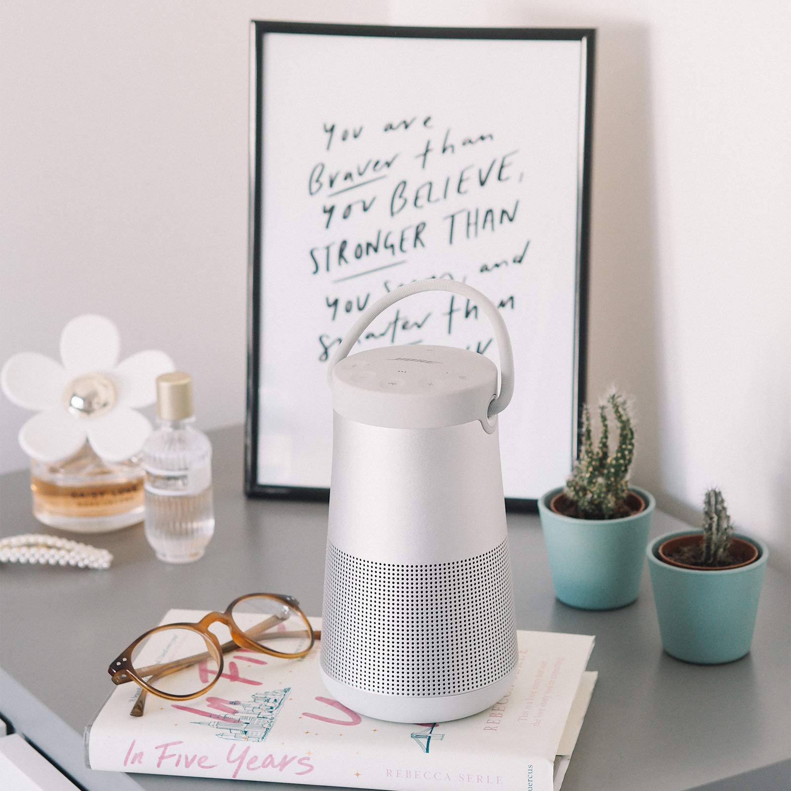 Bose SoundLink Revolve+ II Portable Bluetooth Speaker - Luxe Silver (Renewed)