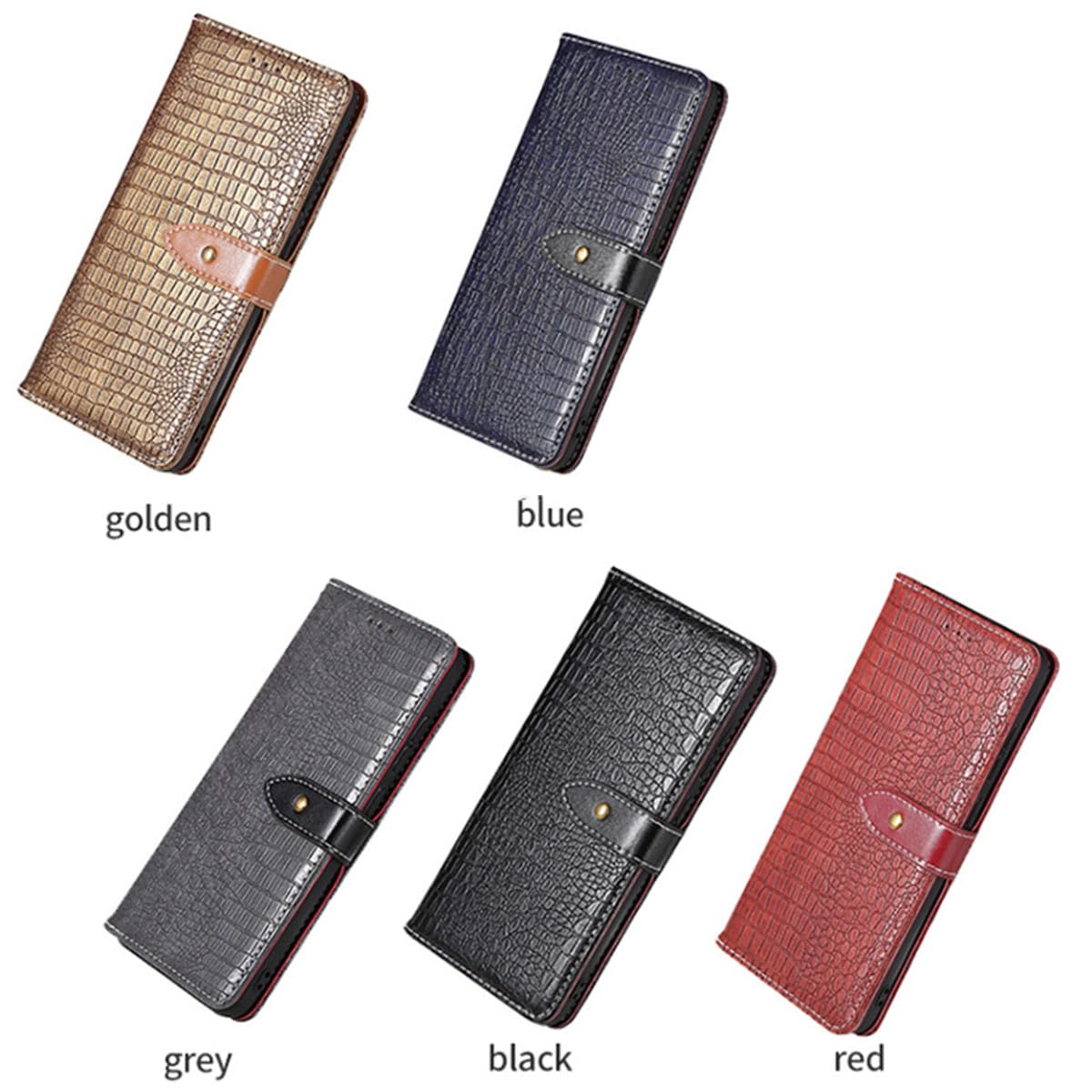 FZZSZS Case for Motorola ThinkPhone,Magnetic Flip PU Wallet Protective Cover with Card Slots Case for Motorola ThinkPhone (6.6"),Golden Leather Case HZ2