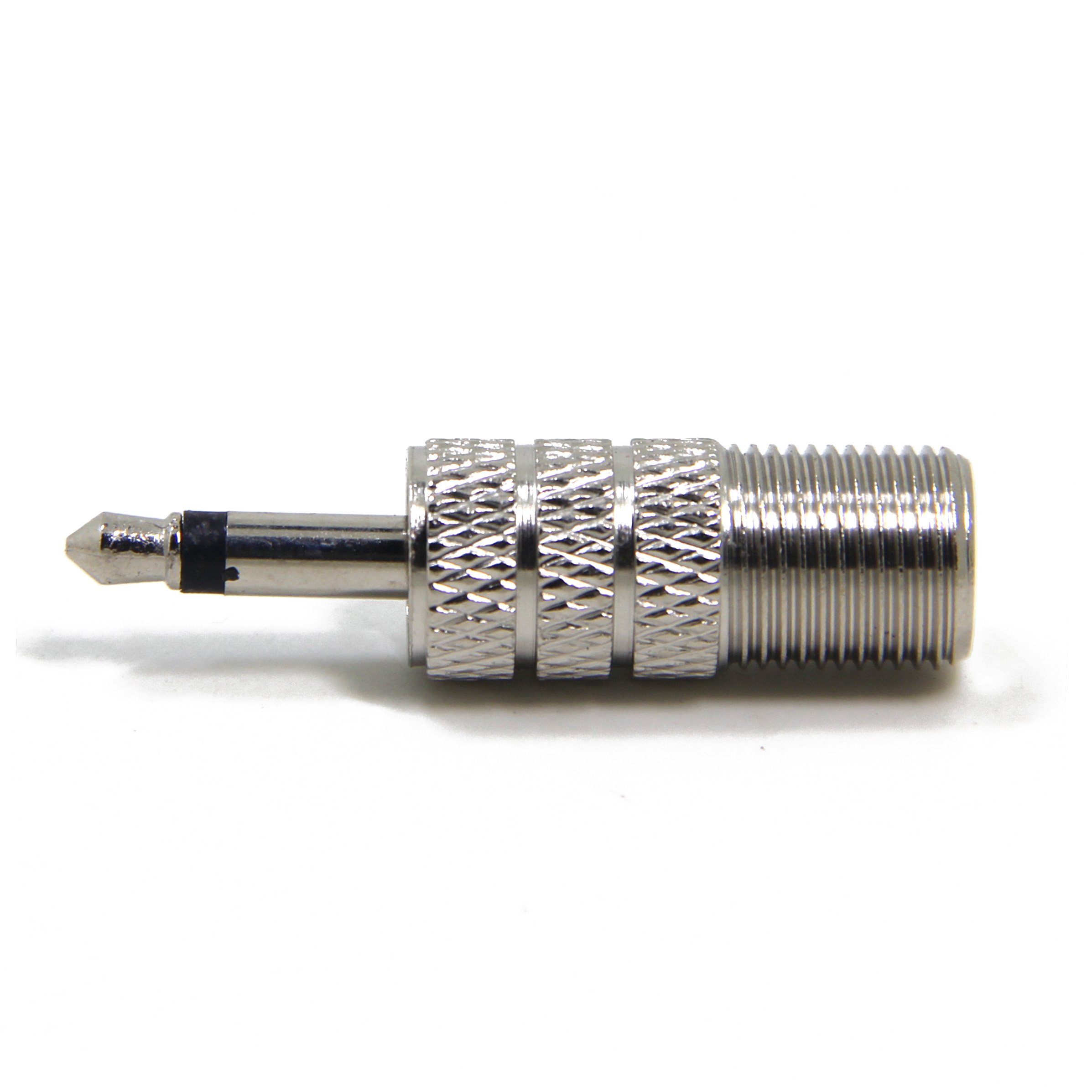 Ancable 2-Pack 3.5mm 1/8-inch Mono Male to F-Type Female Coaxial Cable Converter Adapter for FM Bose Wave Radio Antenna