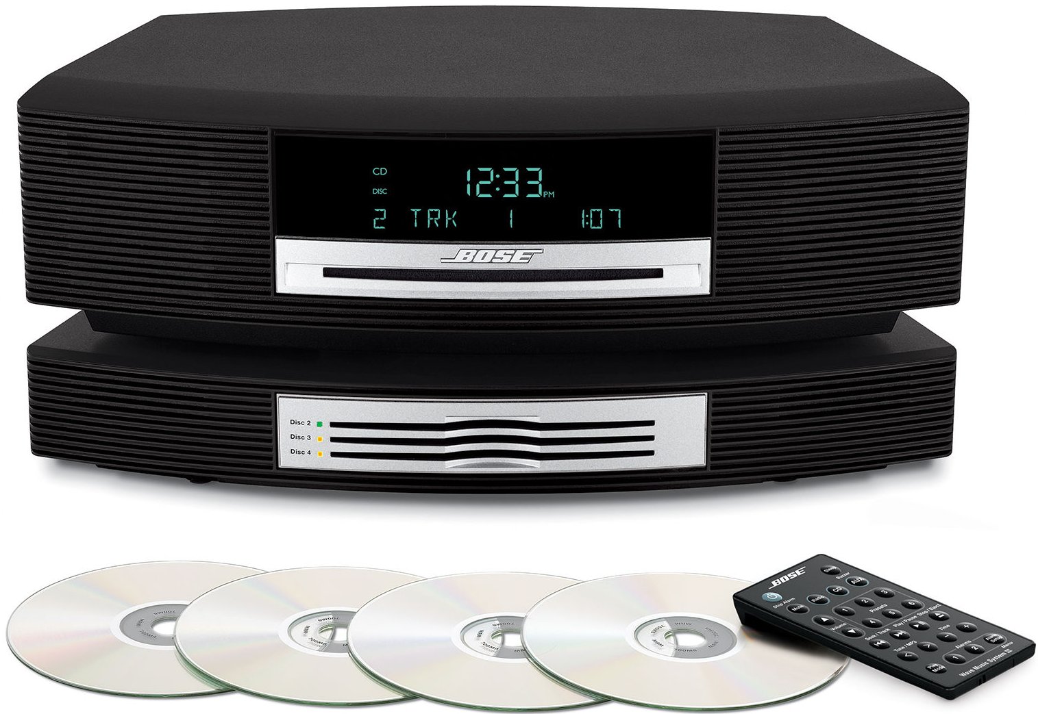 Bose Wave Music System III with Multi-CD Changer, Midnight Blue, Limited Edition, Compatible with Alexa