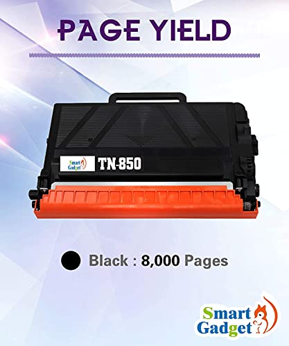 Smart Gadget Compatible Toner Cartridge Replacement Brother TN-850 TN850 | Use with MFC-L5900DW HL-L6200DW HL-L6200DWT MFC-L5900DW MFC-L5800DW DCP-L5600DN HL-L5100DN Printers | 1_Pack
