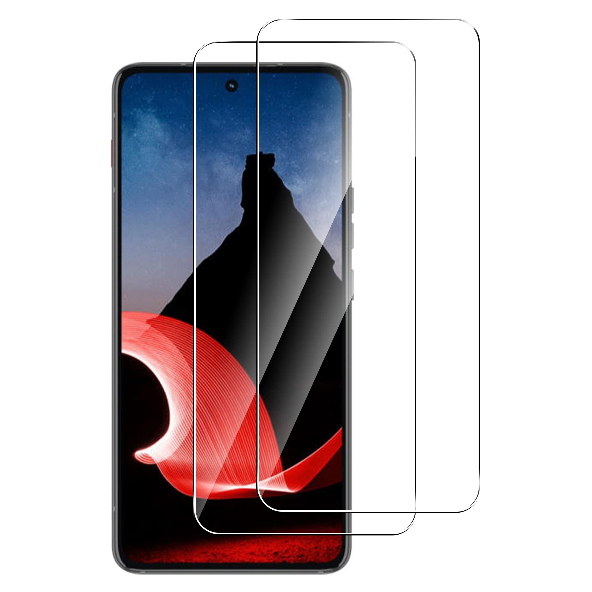 Suttkue for Motorola ThinkPhone Screen Protector, 9H Hardness Anti-Scratch Tempered Glass flim, Case Friendly, Anti-Fingerprint,Anti-Scratch (2 PACK)
