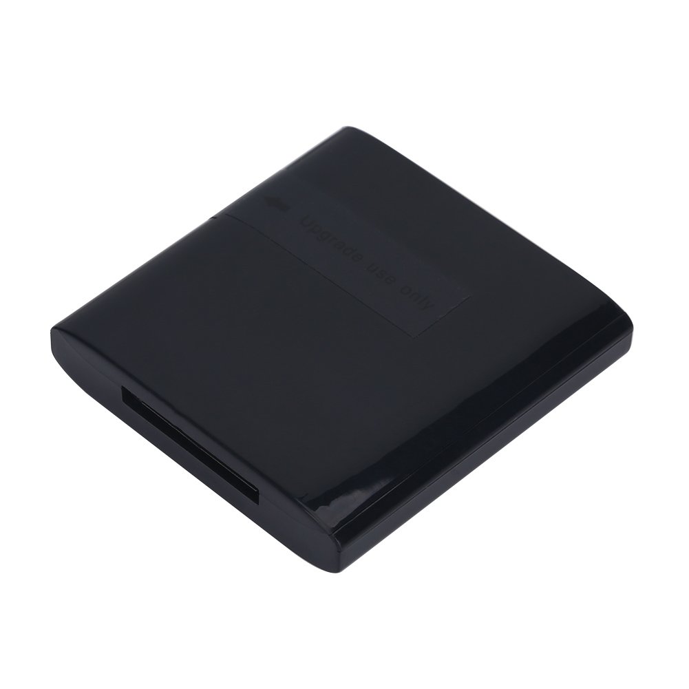 Audio Music Receiver Bluetooth Adapter for 30pin-Enabled Sounddock Dock Speaker (Black)