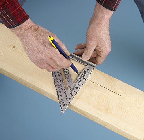 Swanson SW0125G 7" Speed Square Layout Tool & 25' Savage Gripline Tape Measure Kit