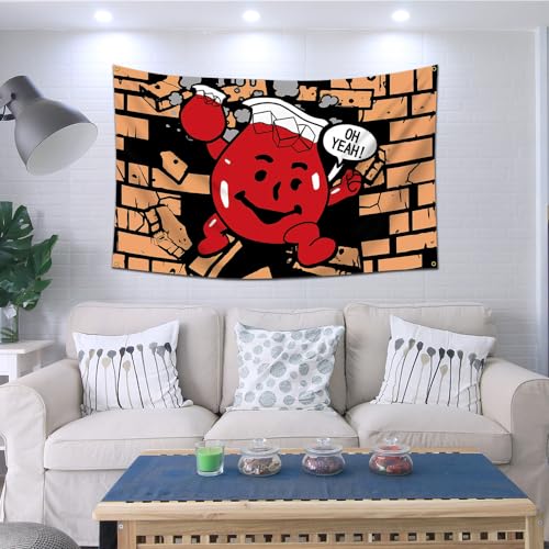 ENMOON Meme Funny Flag 3x5Ft Cool Flags Banner For Man Cave Bedroom Frat College Dorm Room Decor