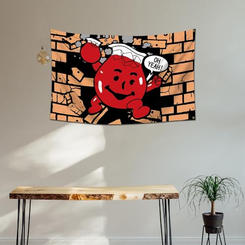 ENMOON Meme Funny Flag 3x5Ft Cool Flags Banner For Man Cave Bedroom Frat College Dorm Room Decor
