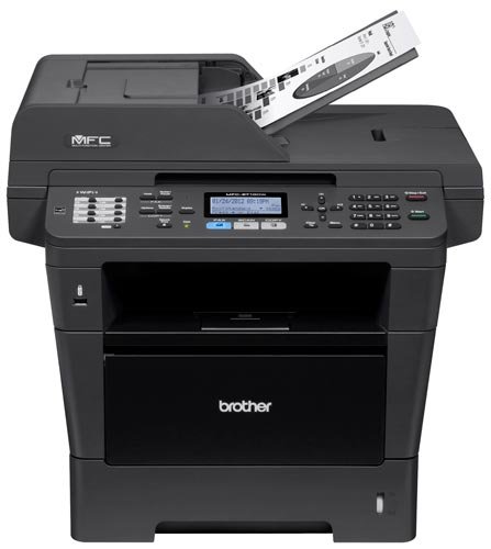 Brother Printer MFC8710DW Wireless Monochrome Printer with Scanner, Copier and Fax, Amazon Dash Replenishment Ready