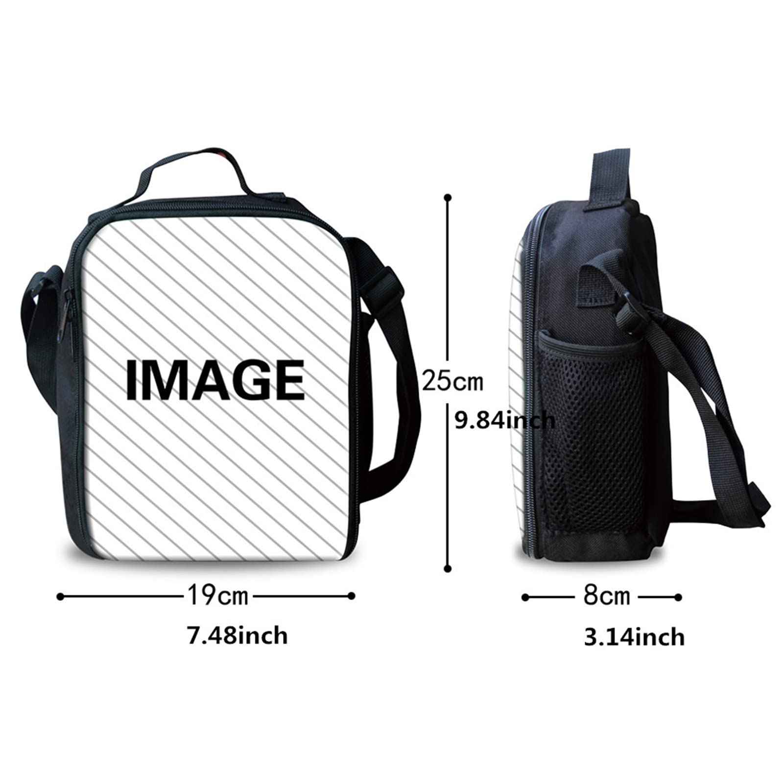 WELLFLYHOM Camo Deer Backpack for School Boys 10-12 Middle School Bag and Lunch Box Set American Flag Bookbag with Pencil Case Elementary Preschool Back Pack Satchel for 5-19 Kids Teens