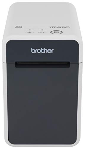 Brother TD2020 2-inch Desktop Thermal Printer for Labels, Receipts and Tags, 203dpi, 6ips, USB/Serial