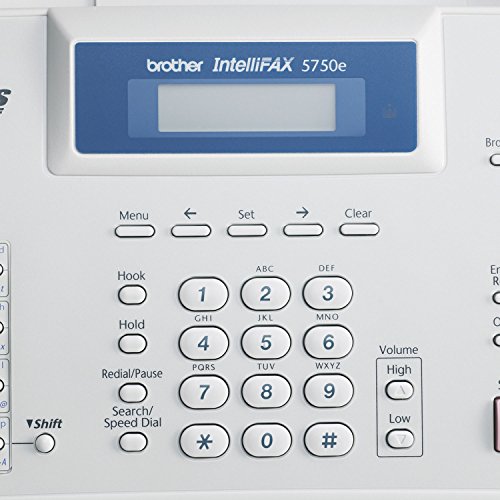 Brother Ppf5750e Intellifax-5750E Business-Class Laser Fax Machine, Copy/Fax/Print