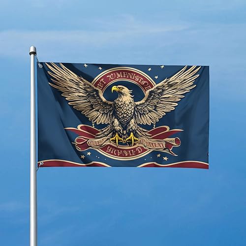 Custom Flag 3 x 5 Ft Personalized Flags Add Your Own Photo Print Text Double Sided for Outside Room Decor