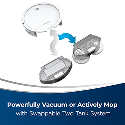 Bissell SpinWave Pet Robot, 2-in-1 Wet Mop and Dry Robot Vacuum, WiFi Connected with Structured Navigation, 3347