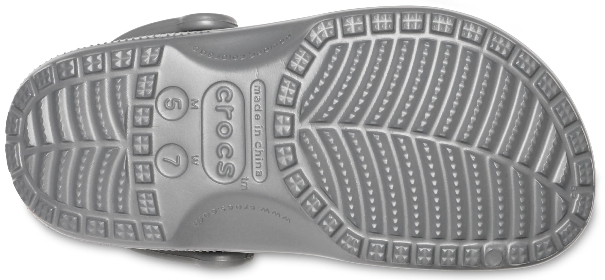 Crocs unisex adult Classic (Best Sellers) Clog, Slate Grey, 16 Women 14 Men US