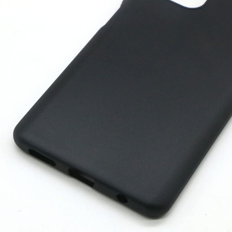 AQGG Case for Motorola ThinkPhone [6.60"] Phone Cases, Soft Silicone Bumper Shell Black Flexible Rubber Phone Protective Cases TPU Cover for Motorola ThinkPhone -Black
