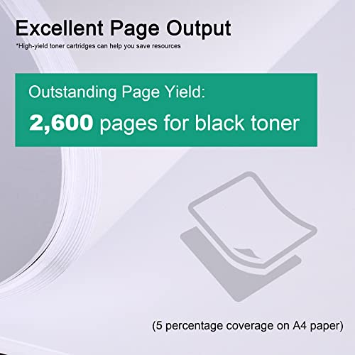 TN-630 TN630 Toner Cartridge: 2-Pack Black Compatible for Brother TN 630 Toner Replacement for HL-L2360DW L2320D L2380DW MFC-L2685DW L2680W DCP-L2520DW L2540DW Printer