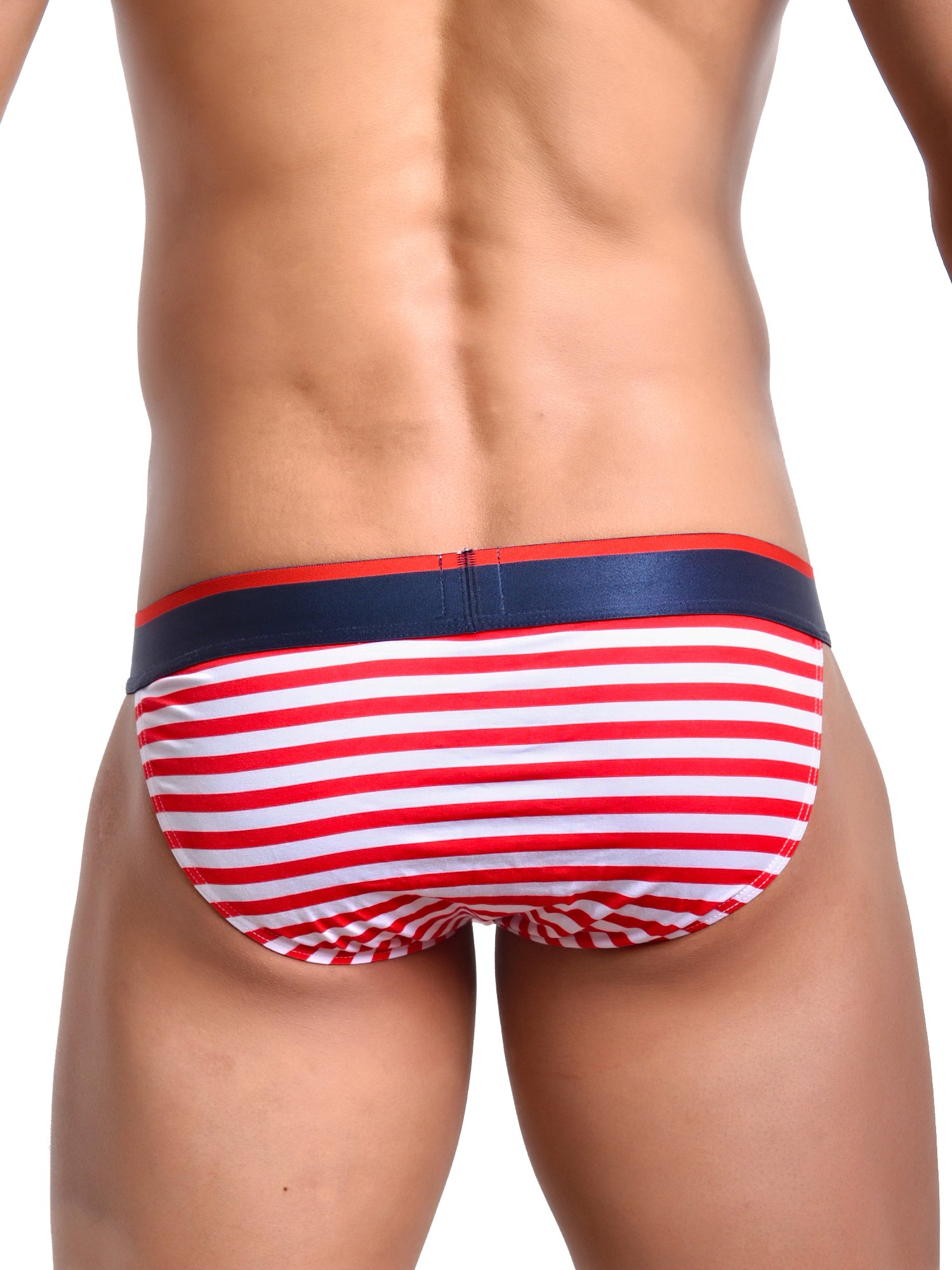 Evankin Mens's Briefs,Soft Sexy Underwear USA American Flag Boxers Briefs(28,L)