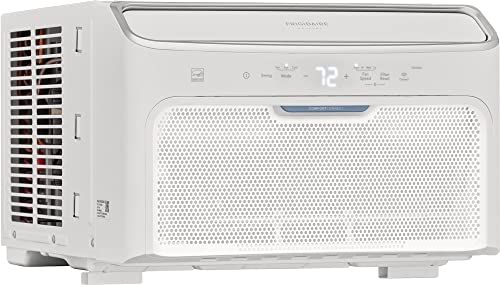 Frigidaire GHWQ123WC1 Inverter Quiet Temp Room Air Conditioner, 8,000 BTU with Wi-Fi Connected, Energy Star Certified, Easy-to-Clean Washable Filter, in White